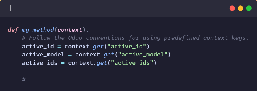How To Use Context Safely In Odoo With Code Examples